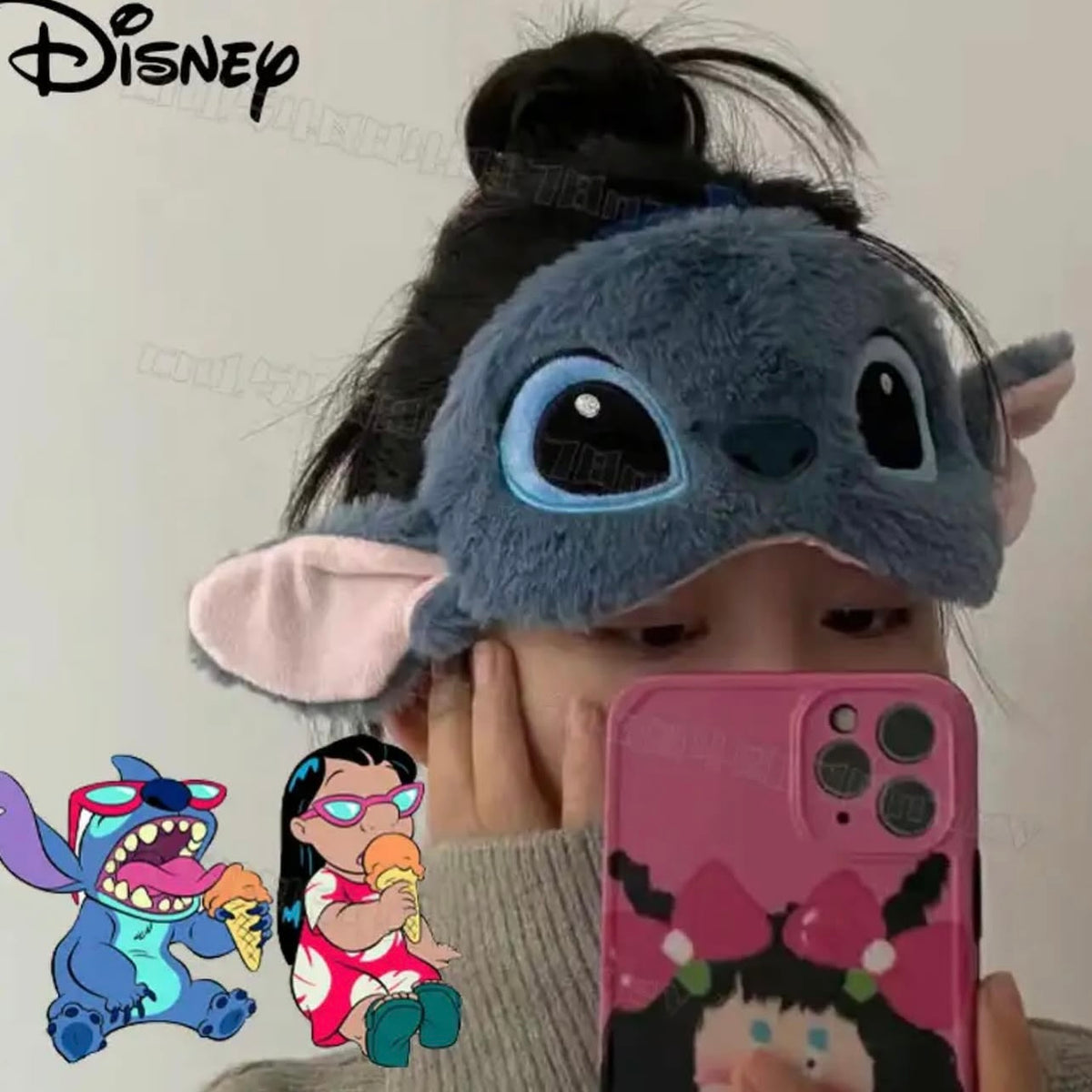 Máscara de dormir Stitch – Meow Shop Perú