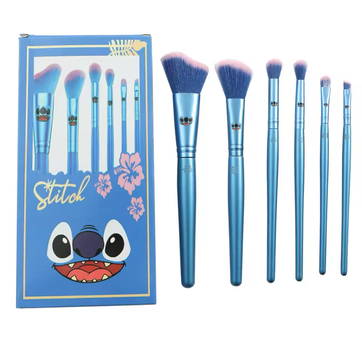 Set de brochas Stitch – Meow Shop Perú